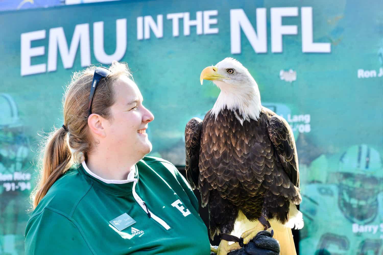 Thank You EMU Football For Giving Back to LSNC | Ann Arbor with Kids