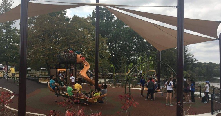 Rotary Club's Centennial Playground at Gallup Park | Ann Arbor with Kids