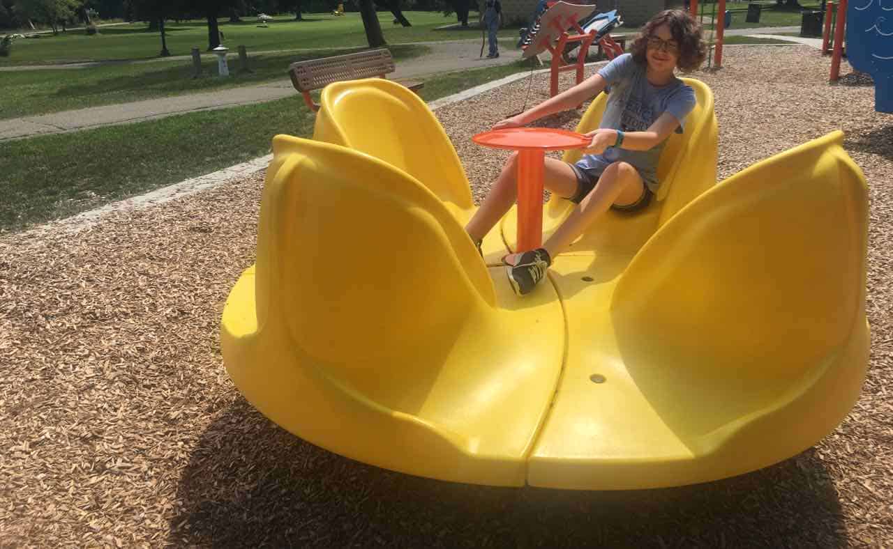 Ann Arbor Playgrounds with Merry Go Rounds | Ann Arbor with Kids