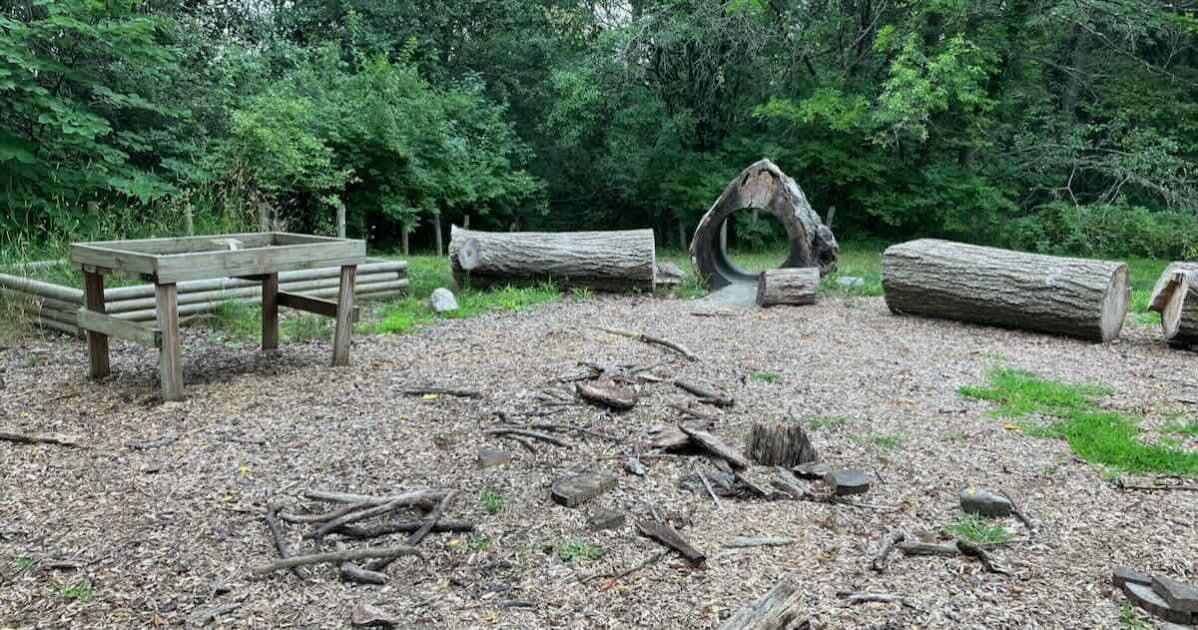 Nature Playscape at Leslie Science & Nature Center - A Sneak Peek | Ann ...